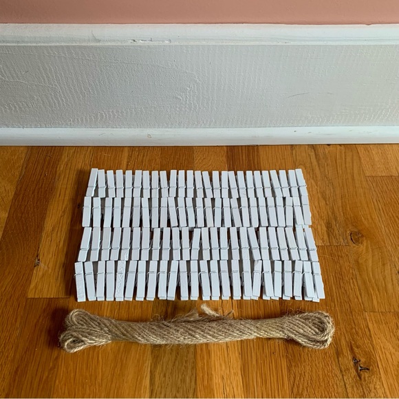 Target | Wall Decor | Set Of Clothepins And Jute String Art Wall ...